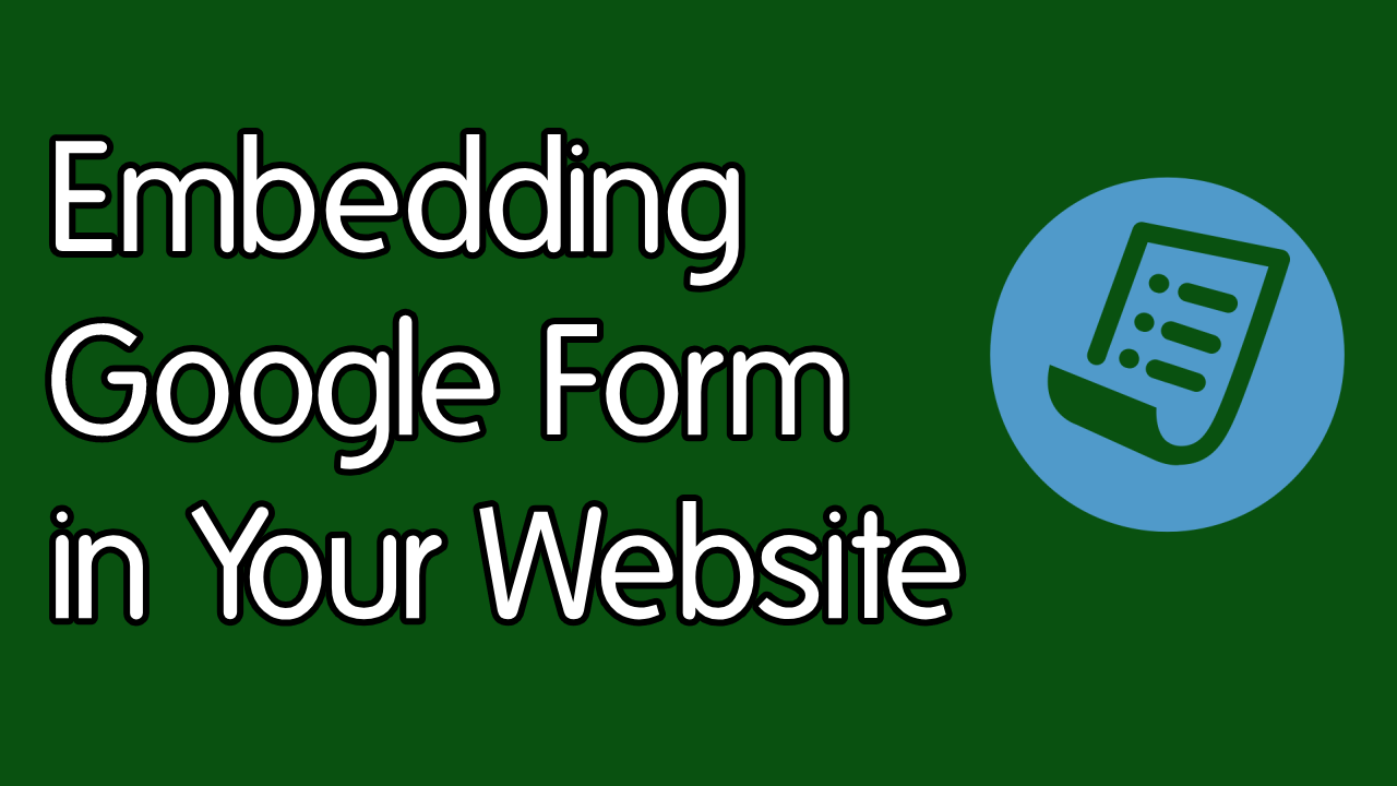 How To Embed Google Form In Your Website Youths Forum How To Embed Google Form In Your Website Youths Forum